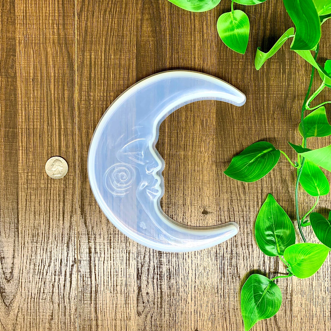 Large Crescent Moon Silicone Mold - Etsy