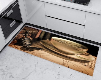 Personalized Kitchen Rug - Etsy