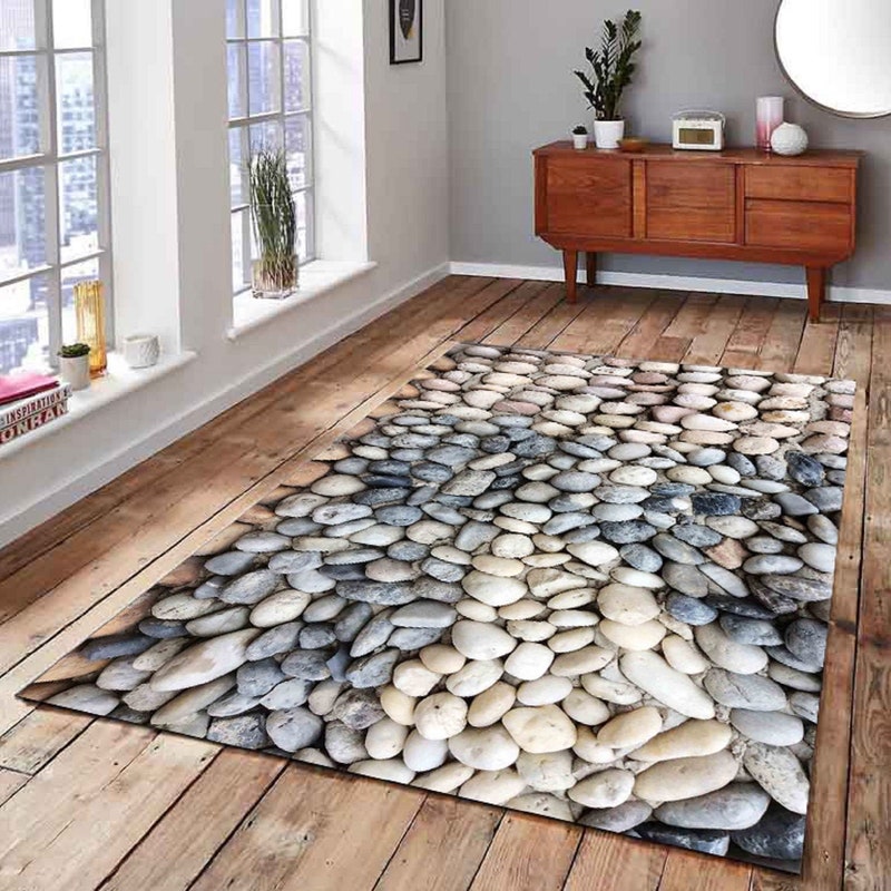 River Rock Rug - Etsy