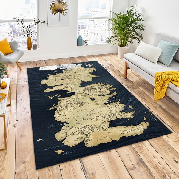 Large World Map Rug - Etsy