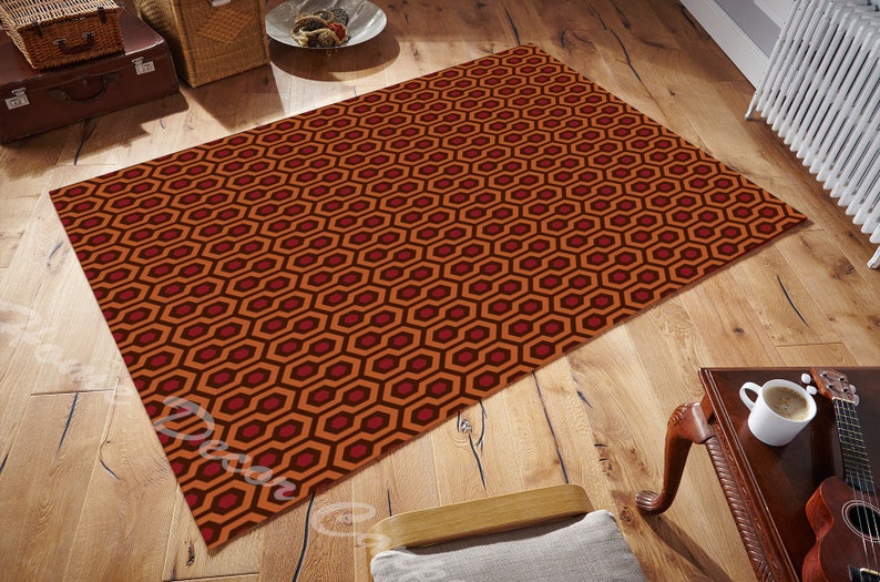 The Shining Overlook Hotel Carpet Area Rug the Shining Carpet - Etsy