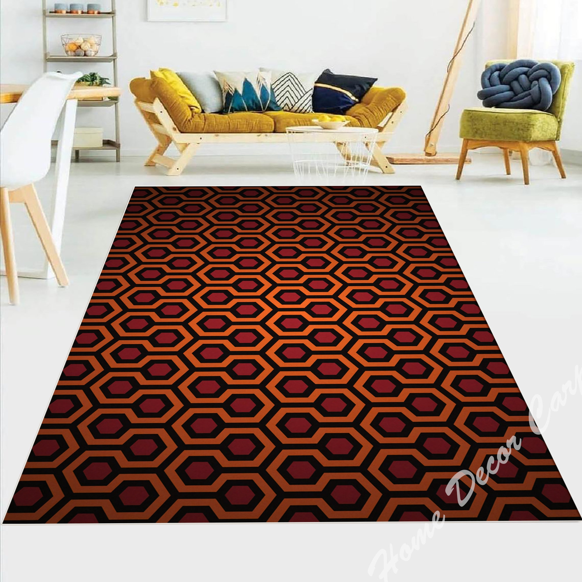 The Shining Rug the Shining Overlook Hotel Halloween Carpet - Etsy UK