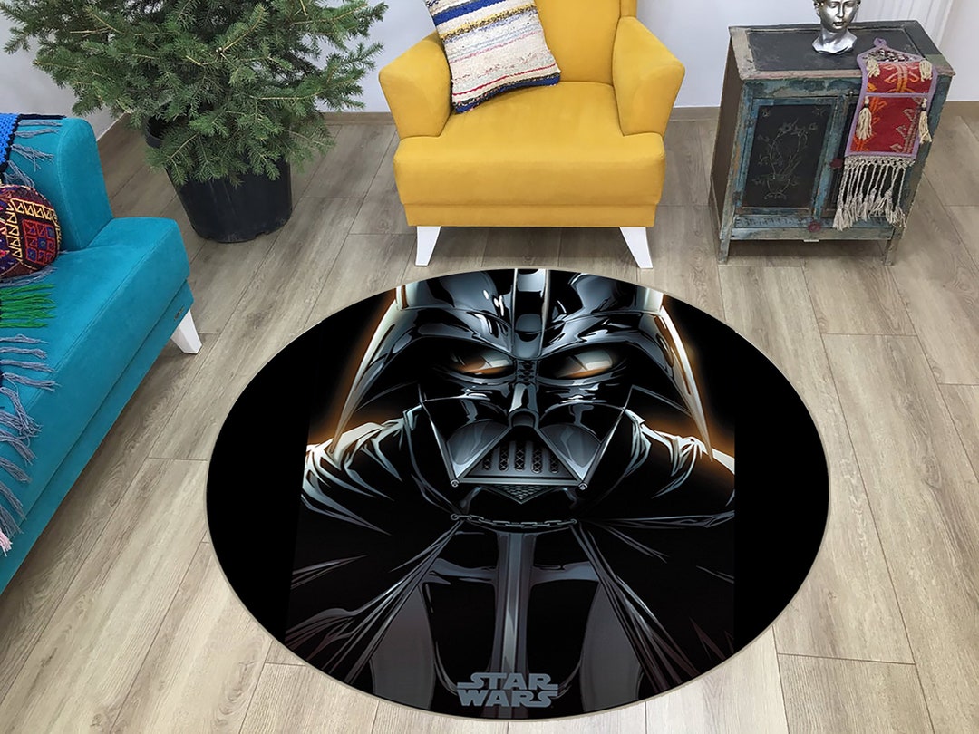 Star Wars Darth Vader Rugs, Area Rug Living Room, Star Wars, Darth ...
