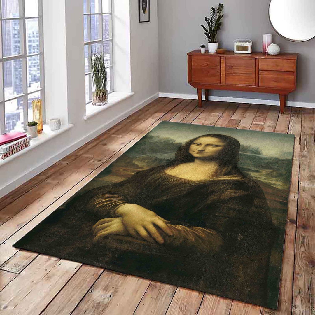Mona Lisa Rug, Monalisa Rug, Patterned Rug, Mona Lisa Area Rug ...