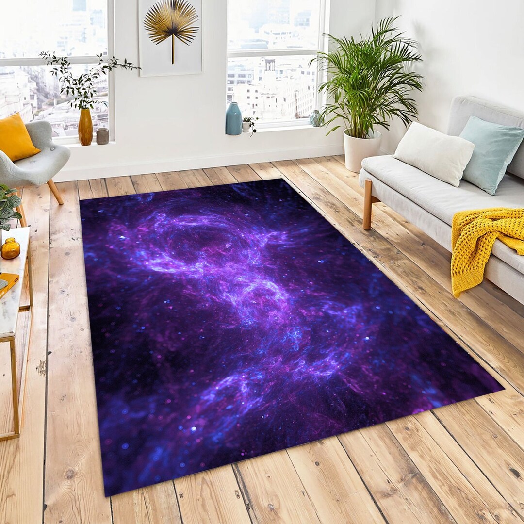Purple Galaxy, Galaxy Carpet, Galaxy Rug, Universe Carpet, Space ...