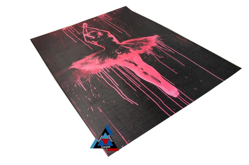 Ballerina Rug,ballet Shoes Rug,ballet Rug,ballet Studio,ballerina Rug ...