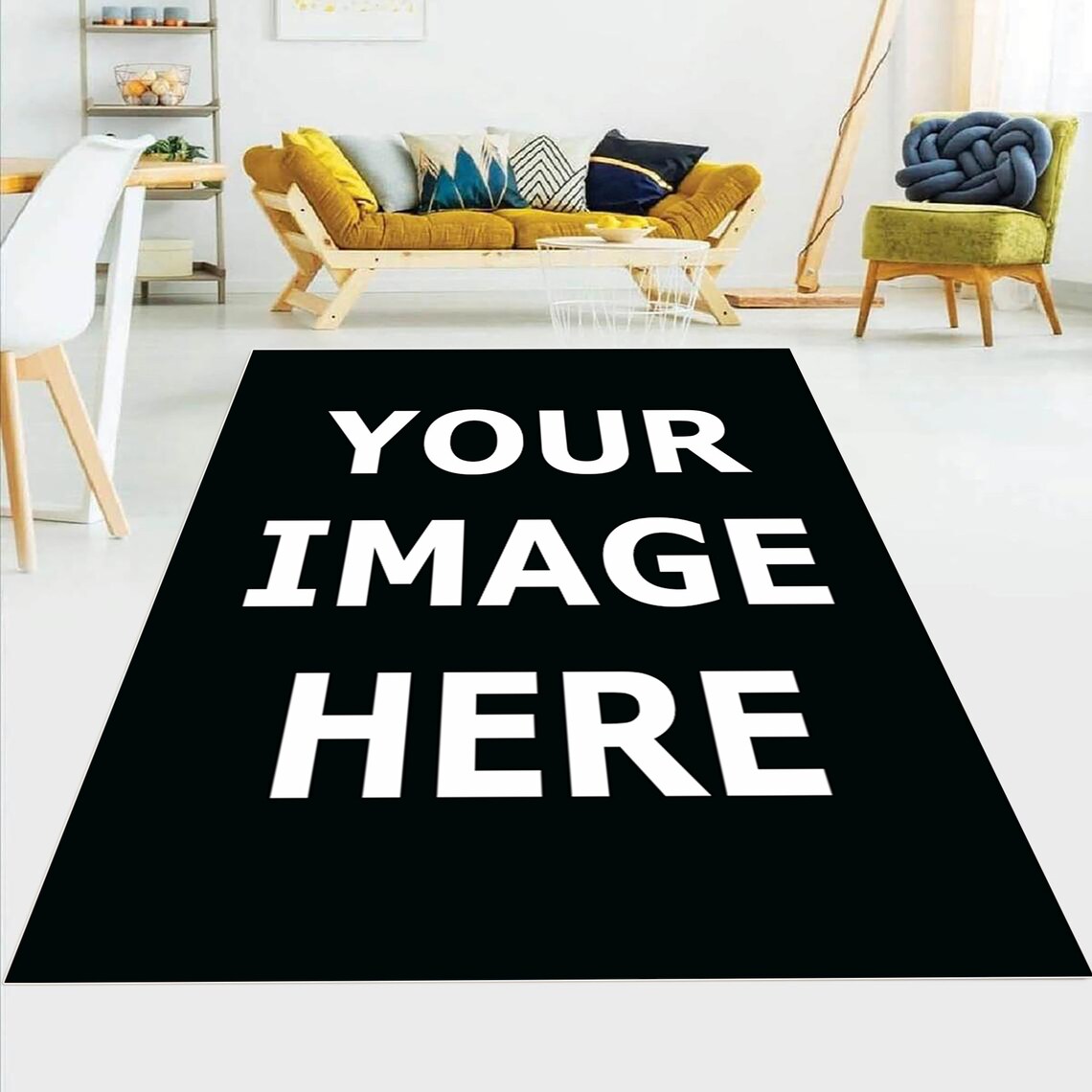 Custom Your Image Area Rug Personalized Rug Custom Rug Mat | Etsy