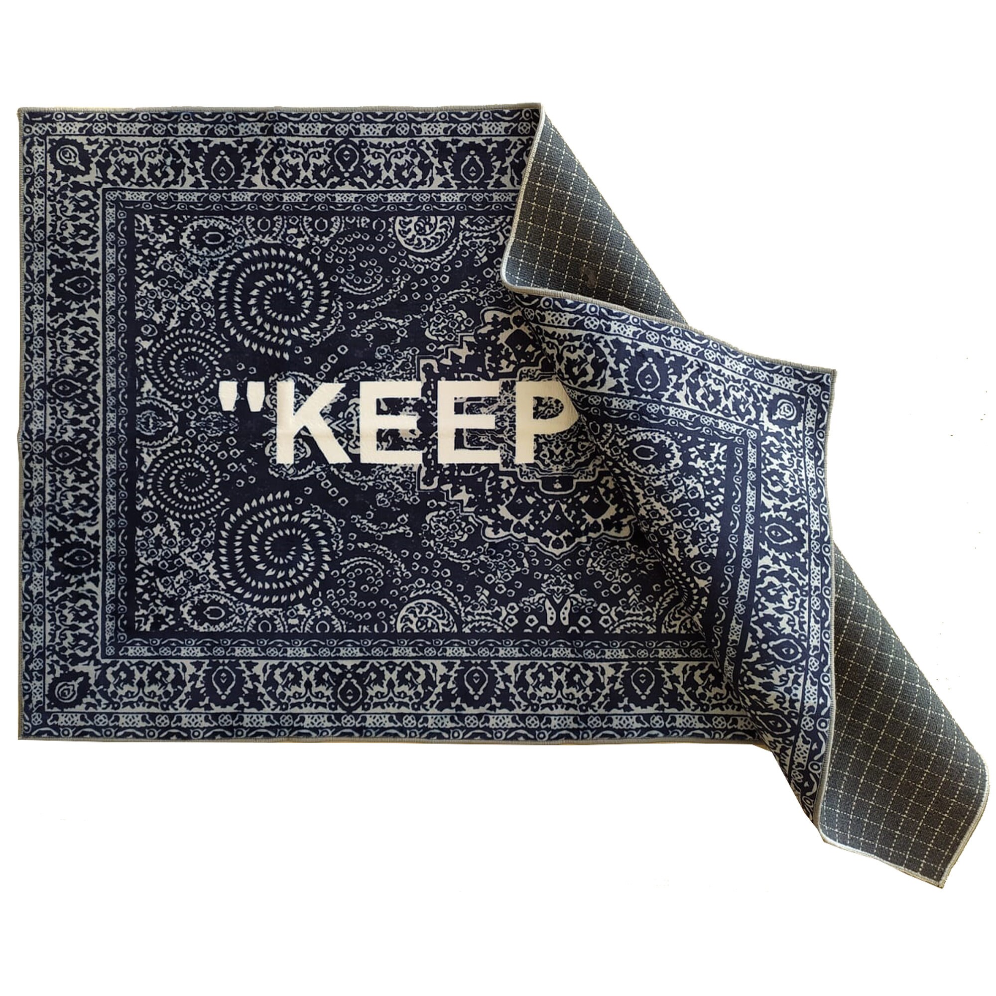 Navy Blue Rugs Keep Keep off Rug Keepoff Keep off Carpet - Etsy Canada