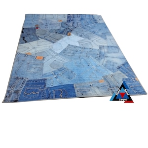 Jeans,denim Rug,jean Pattern,jeans Rug,blue Jean,blue Rug,cool Rugs ...