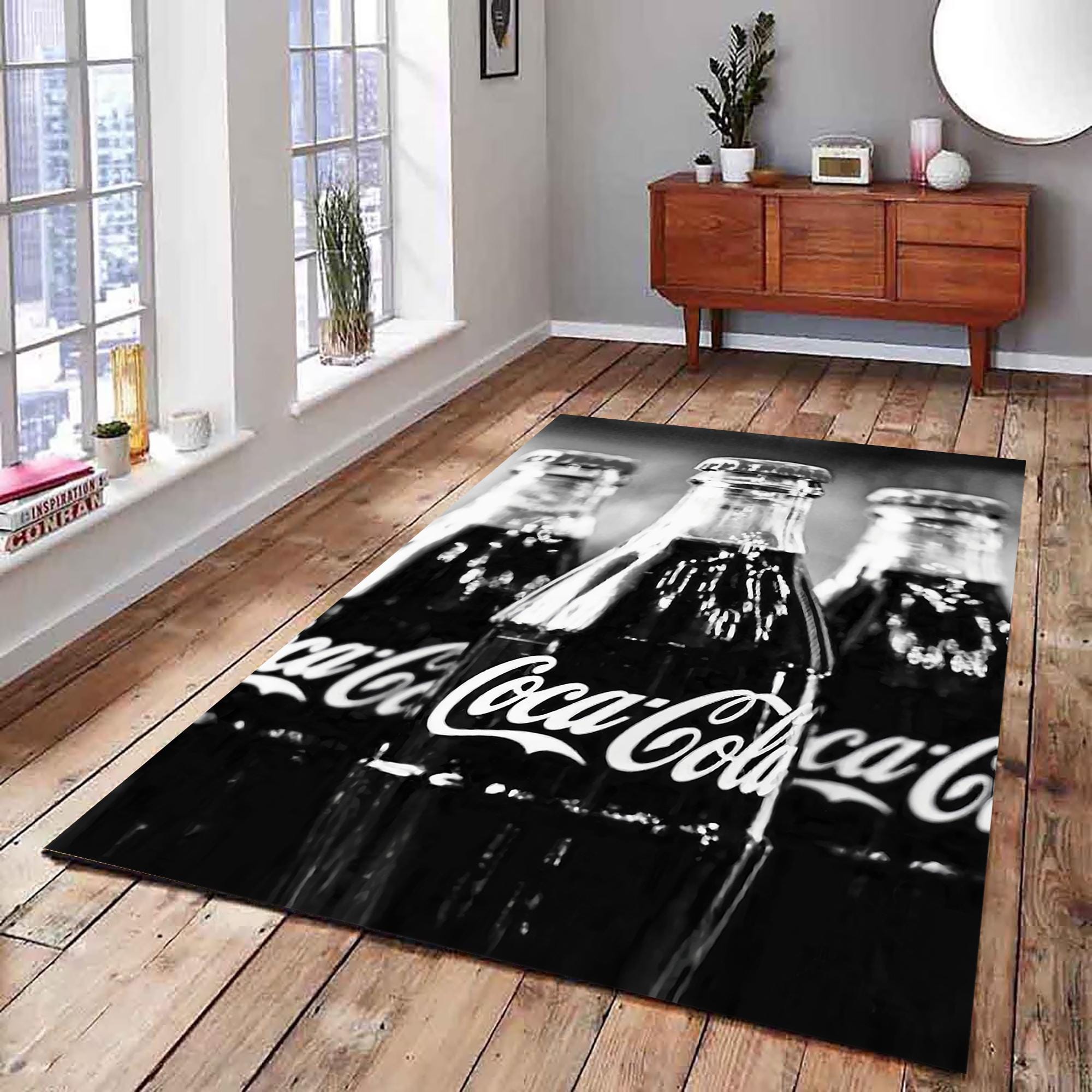 Coke Rug,bottle Pattern,coca Cola,kitchen Runner,coca Cola Decor,coca ...