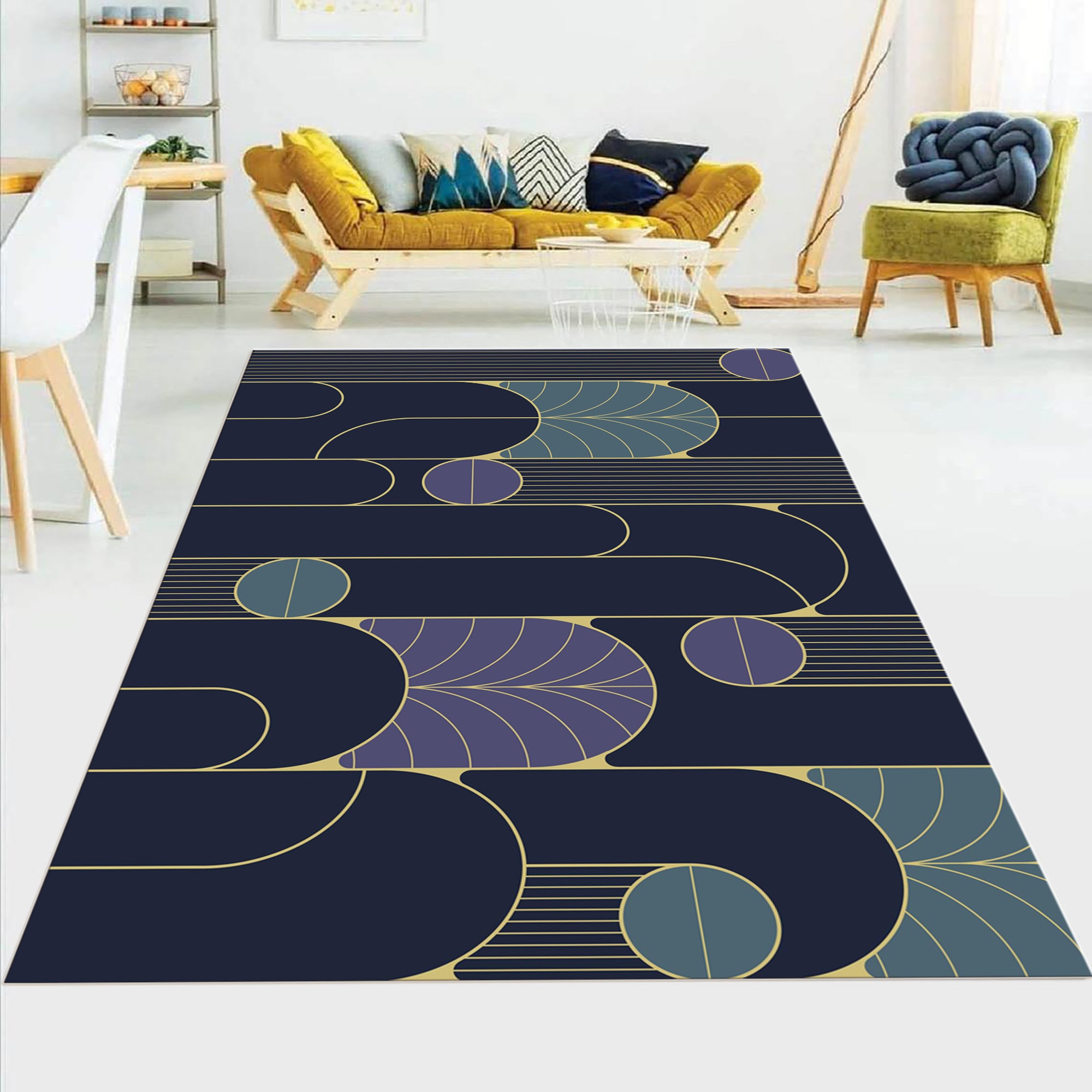 Blue Carpets Designs