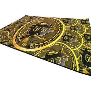 Bitcoin Area Rug Living Room Non-slip Carpet Floor Mat Bedroom Decor ...