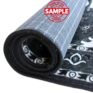 Keepoff Black and Gray Rug Keep off Rug Keep off Carpet - Etsy