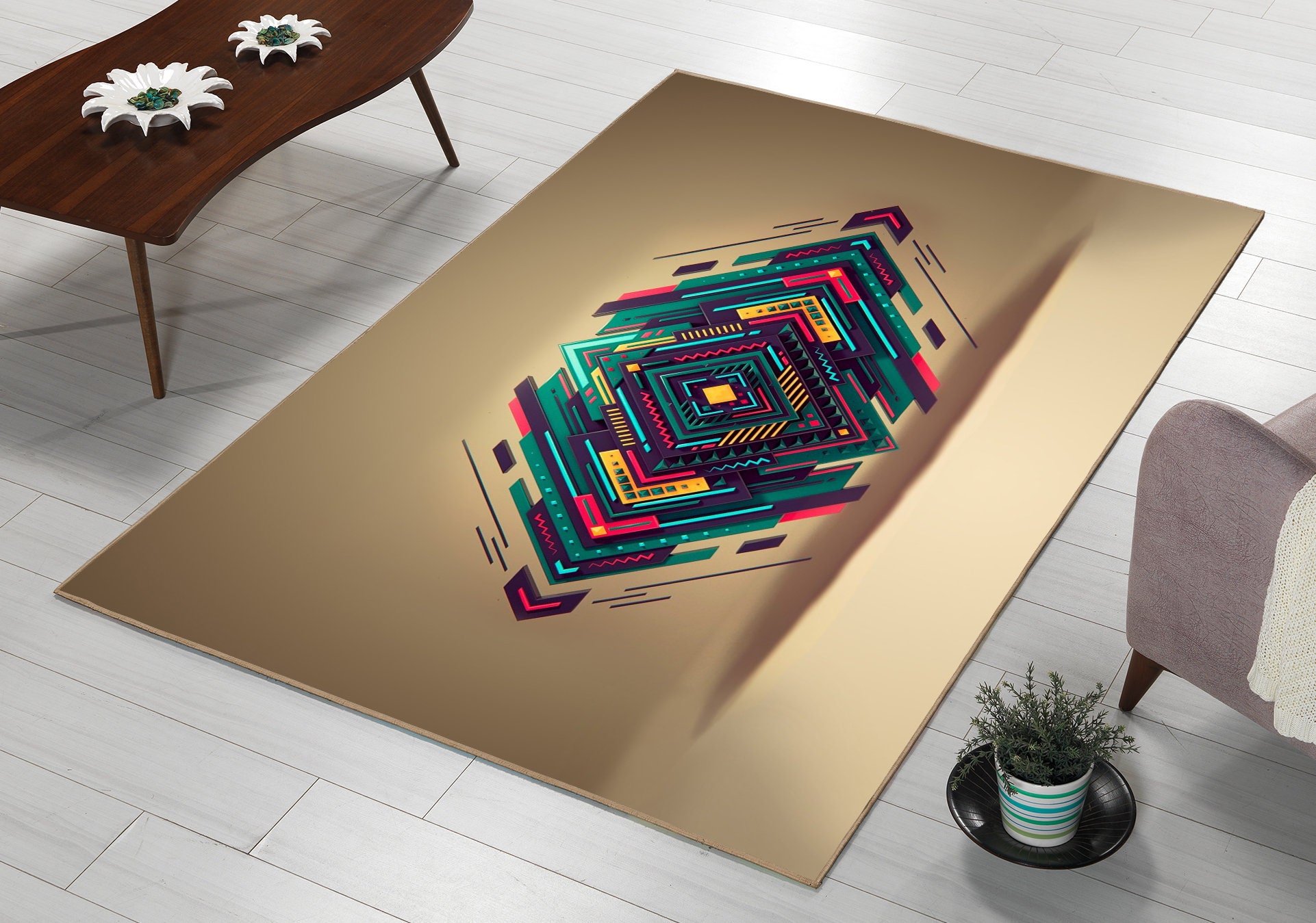 Rugs for Computer Chair - Etsy