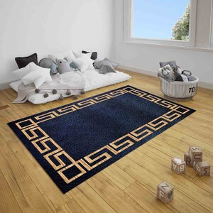 Border Carpet, Rug Greece, Greek Key Carpet, Navy Blue Carpet Patterns ...