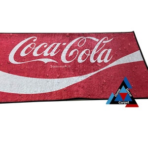 Coca Cola Rug, Coca Cola Decor, Coke Rug, Kitchen Runner, Coca Cola ...