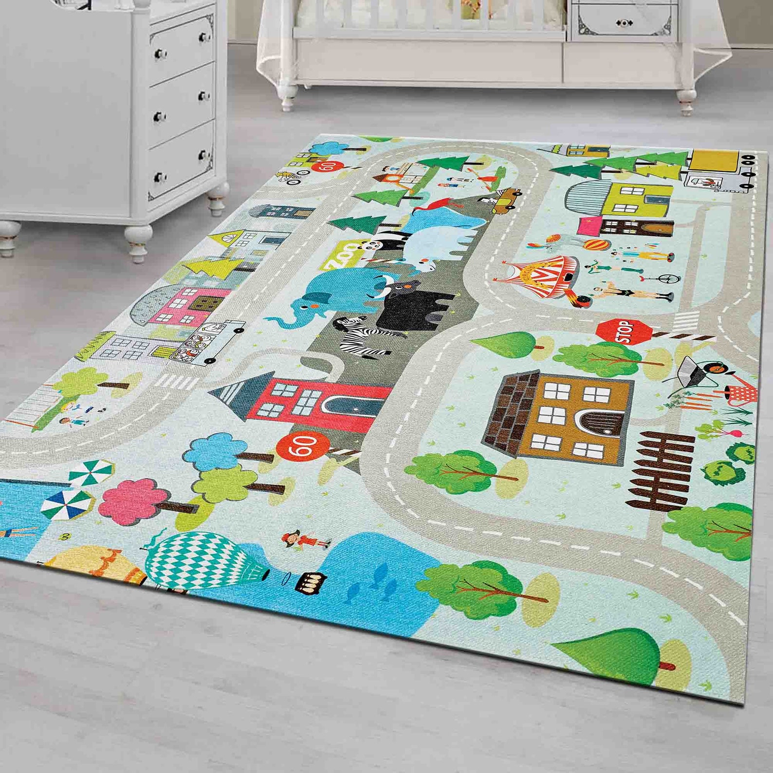 CAR ROADMAP Rug Maps Rug Home Decor Rug City Map Carpet | Etsy