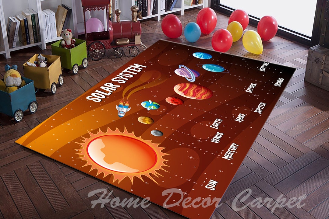 Personalized Solar System, Custom Planet Print, Custom Star Map ...