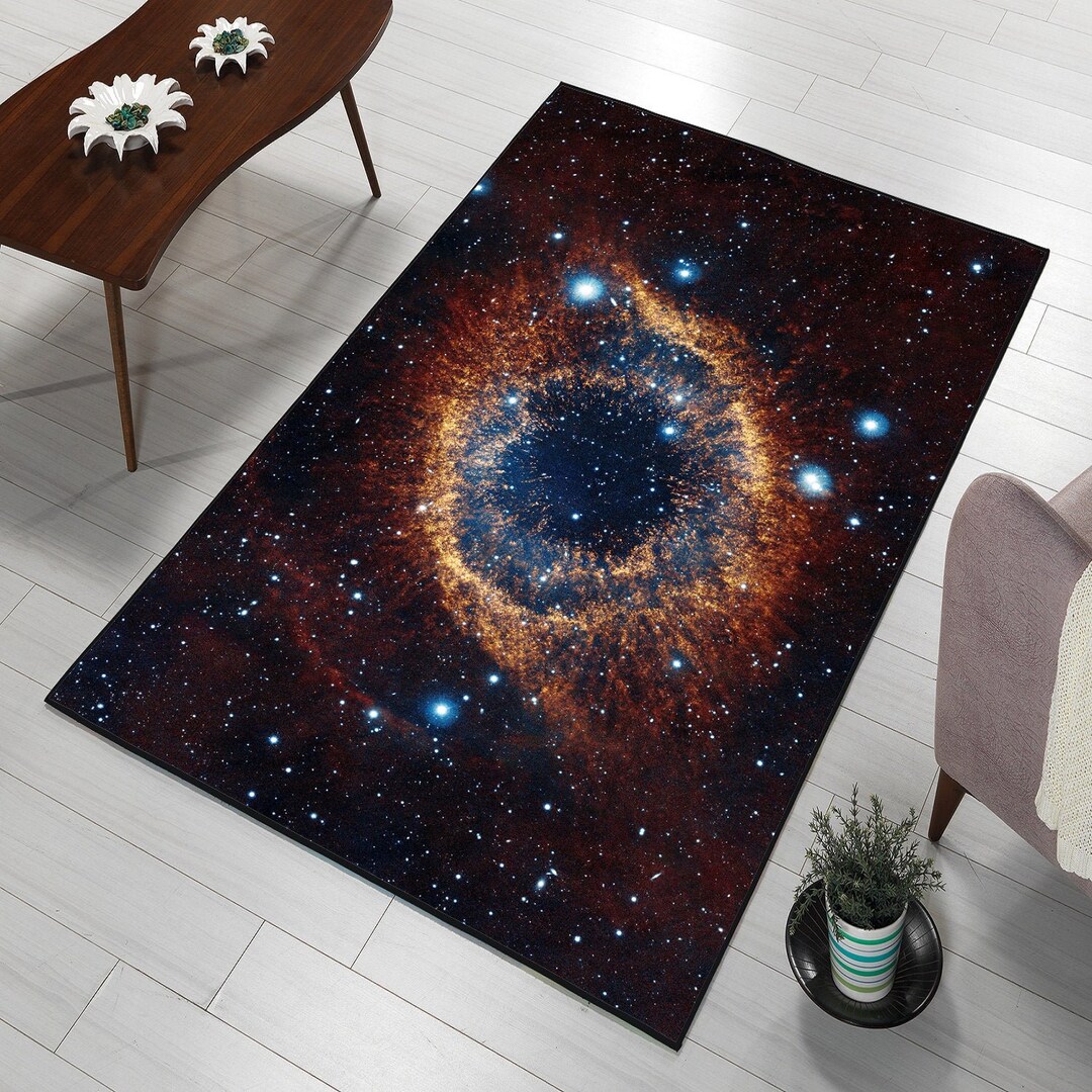 Milky Way Rug, Space Rug, Kids Rug, Galaxy Floor Rug, Galaxies Rugs ...