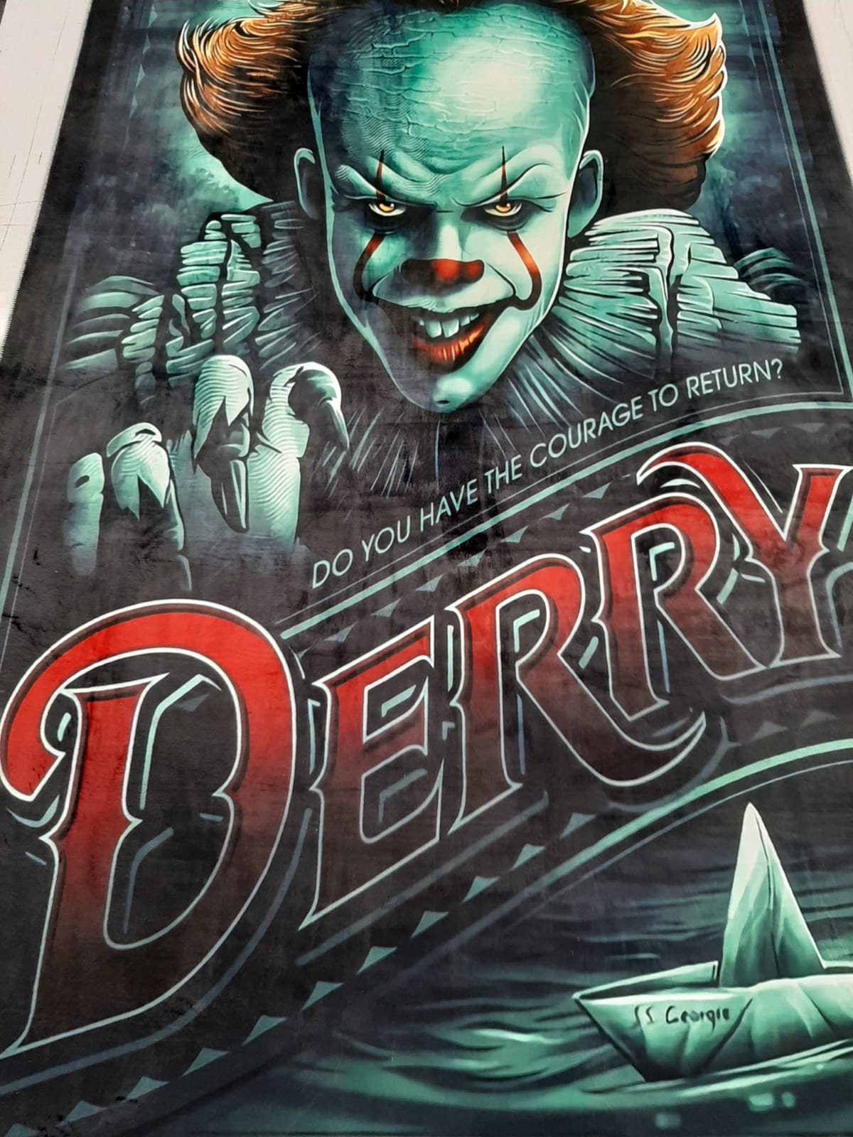 Pennywise Rug Horror Movie Area Rug Horror Movie - Etsy Australia