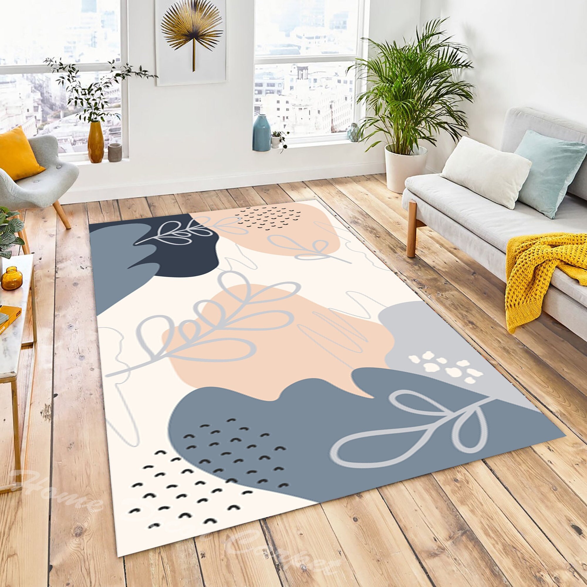 Abstract area rug store