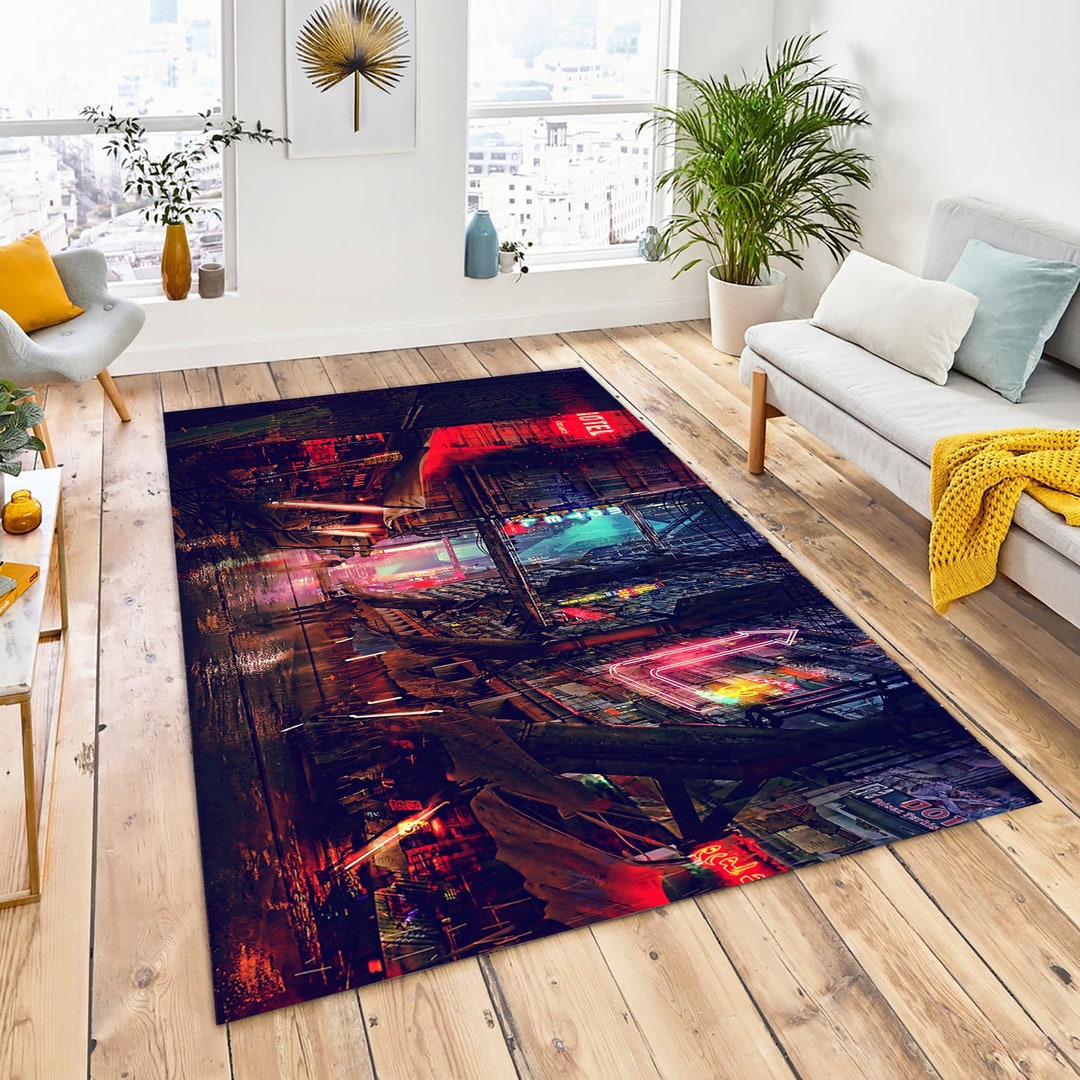 Graffiti, Street Art, Street Art Rug, Comics Design Area Rug, Modern ...