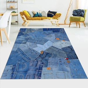 Jeans,denim Rug,jean Pattern,jeans Rug,blue Jean,blue Rug,cool Rugs ...