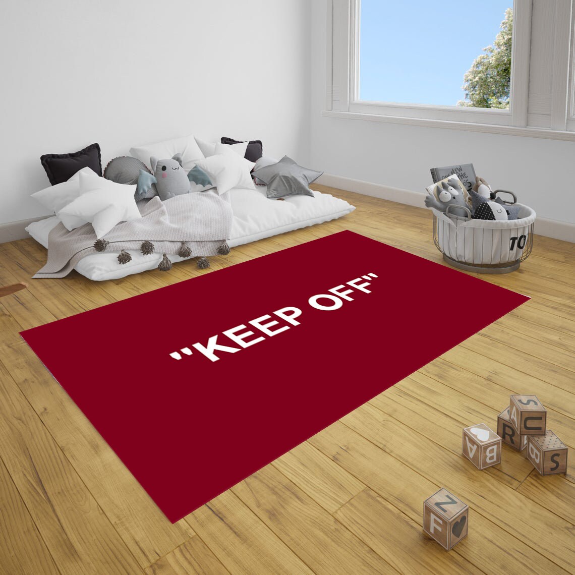 Keep off Rug Keep off Carpet Rug Carpet Fan Carpet Area - Etsy UK