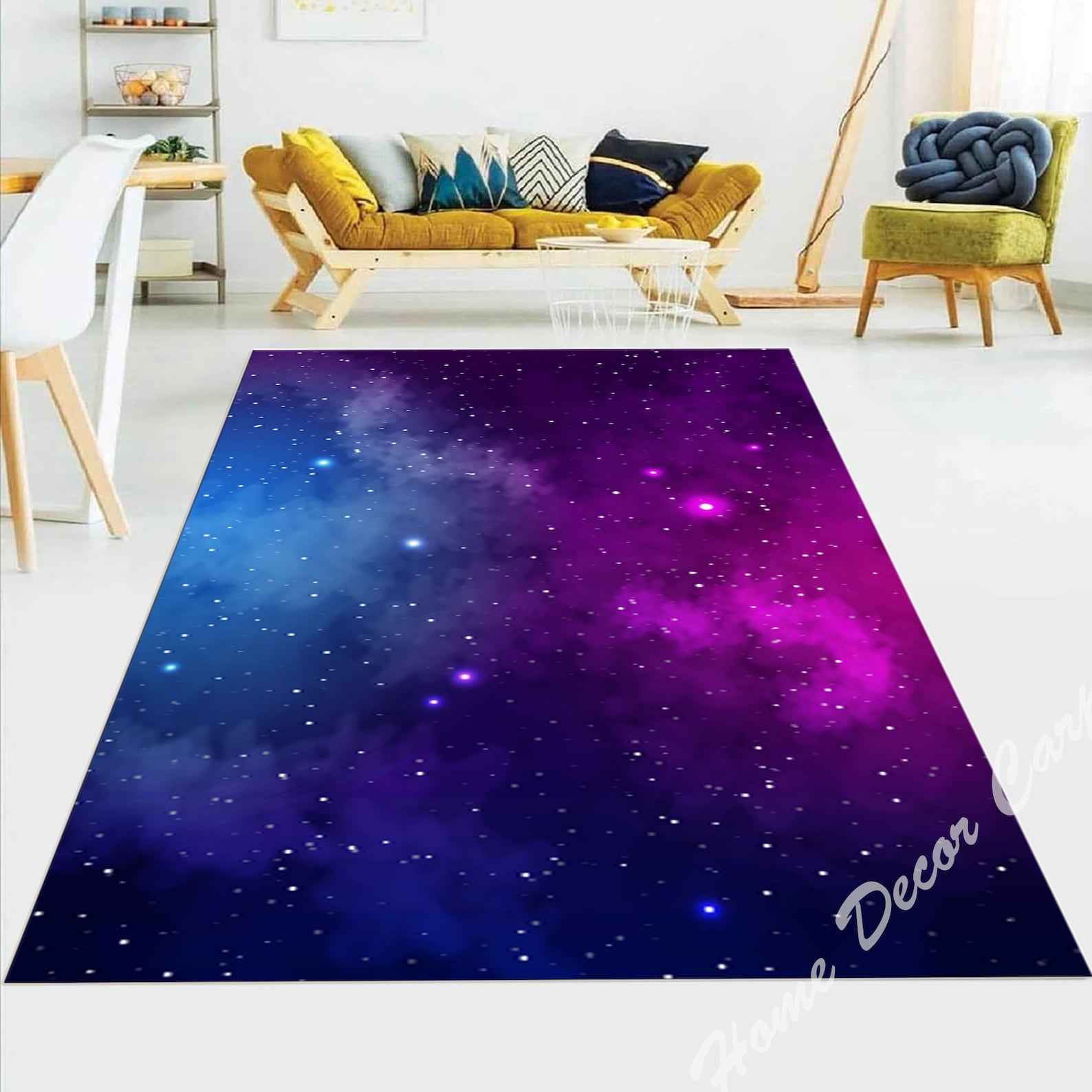 Galaxy Carpet Galaxy Rug Universe Carpet Space Rectangle - Etsy