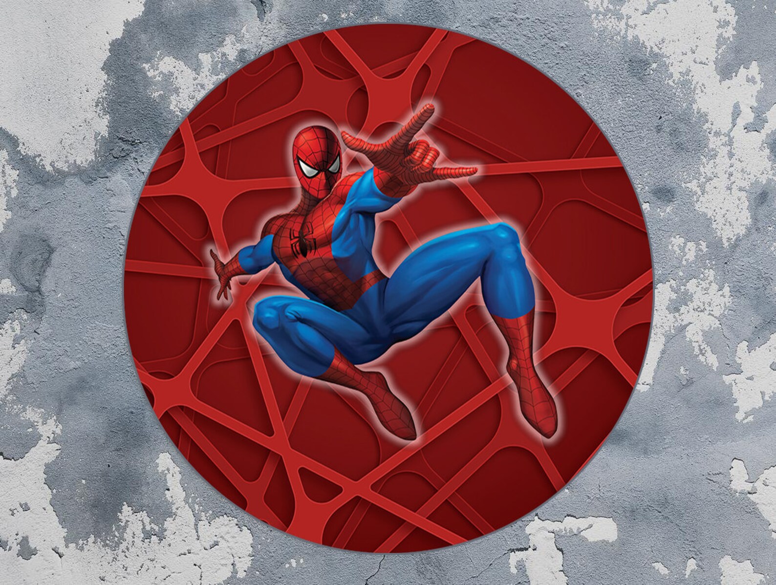 Spiderman Spiderman Rug Boys Room Round Rug Round Carpet | Etsy