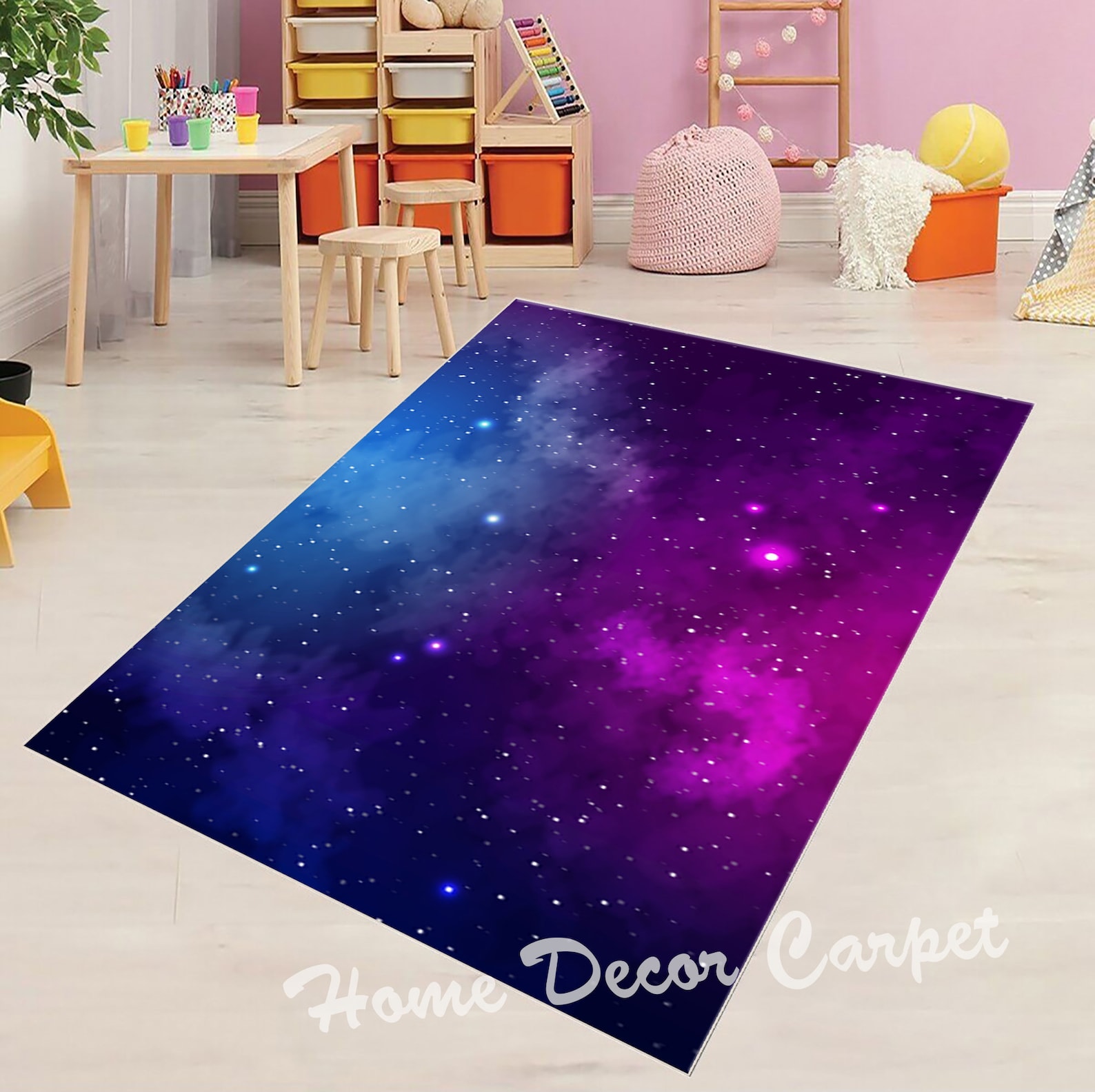 Galaxy Carpet Galaxy Rug Universe Carpet Space Rectangle - Etsy