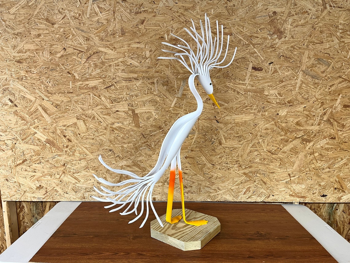 PVC Pipe Wispy Egret Instant Pattern Digital Download - Etsy