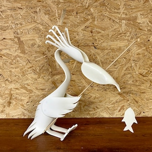PVC Pipe Pelican Fishing Sitting Instant Pattern Digital Download - Etsy