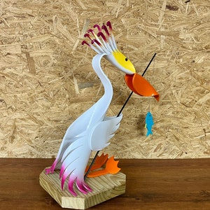 PVC Pipe Pelican Fishing Sitting Instant Pattern Digital Download - Etsy