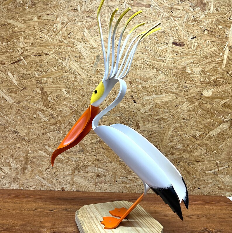 PVC Pipe Wild Hair Pelican Instant Pattern Digital Download - Etsy