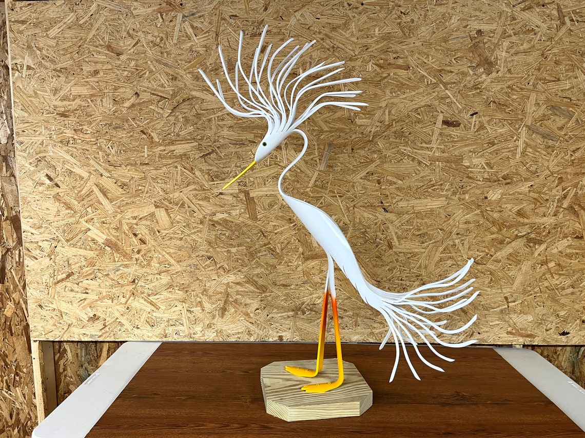 PVC Pipe Wispy Egret Instant Pattern Digital Download - Etsy