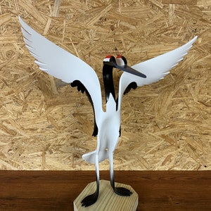 PVC Pipe Red Crowned Crane Instant Pattern Digital Download - Etsy