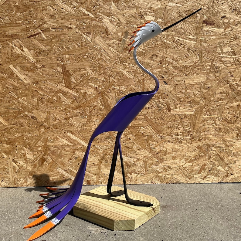 PVC Pipe Fancy Feathers Crane Instant Digital Pattern Download - Etsy