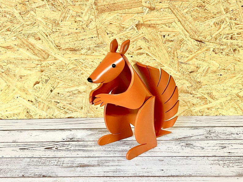 PVC Pipe Squirrel Sitting Instant Pattern Download Mammal - Etsy