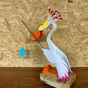 PVC Pipe Pelican Fishing Sitting Instant Pattern Digital Download - Etsy