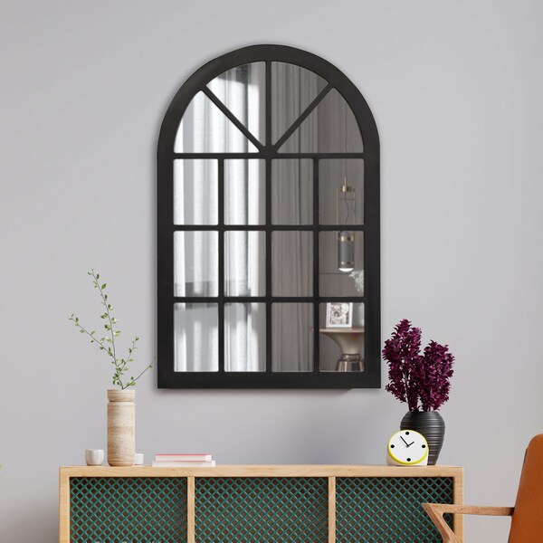 Arched Window Frame Mirror - Etsy