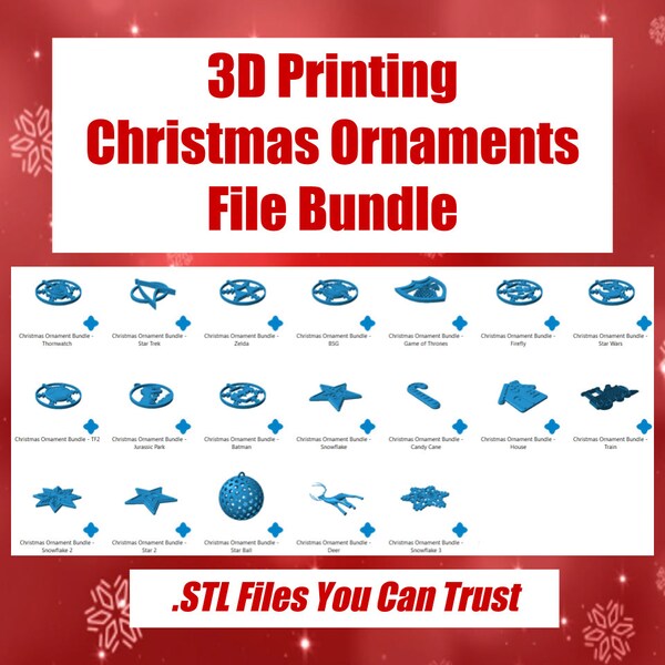 3d Stl Files Christmas - Etsy
