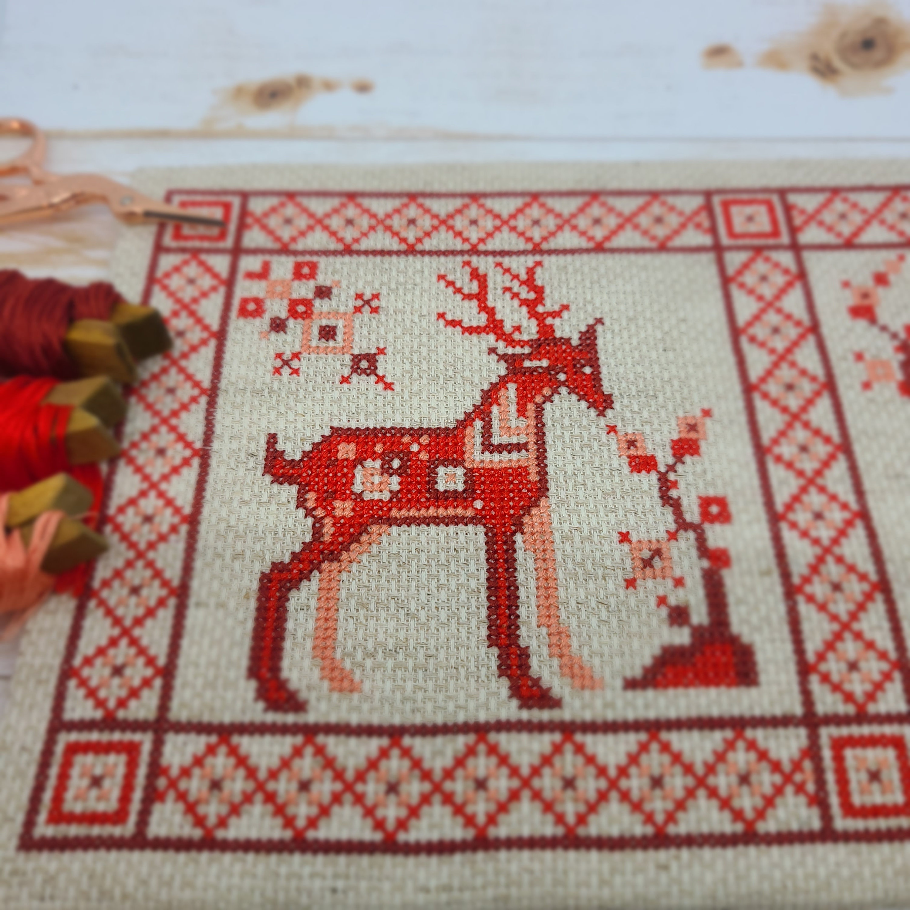 Red Deer 1596: History and Legends 2 Cross Stitch Pattern - Etsy
