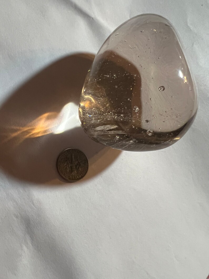 Divine Flame Etherium Gold Bubbly Andara Crystal Palm Stone - Etsy