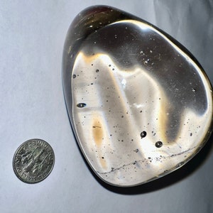 Divine Flame Etherium Gold Bubbly Andara Crystal Palm Stone - Etsy