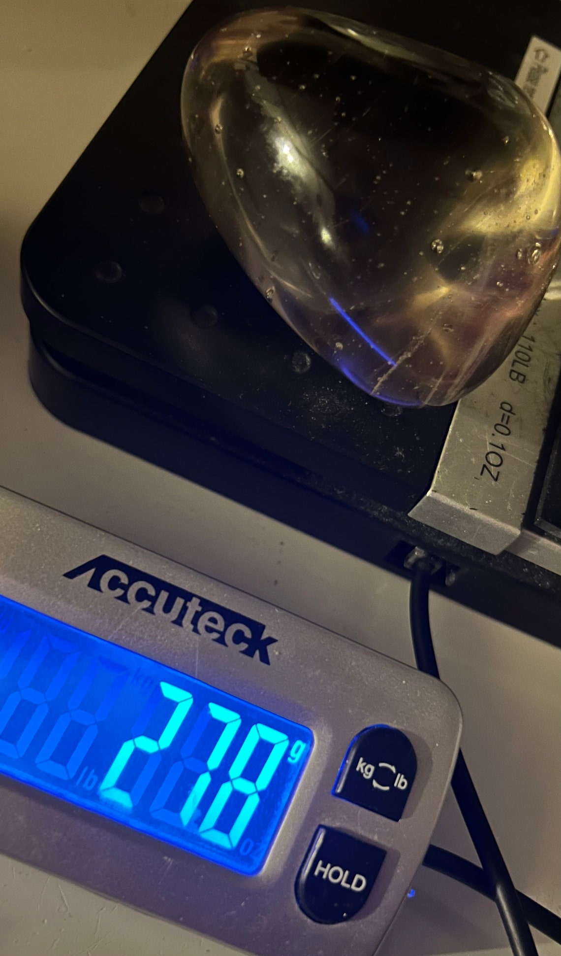 Divine Flame Etherium Gold Bubbly Andara Crystal Palm Stone - Etsy