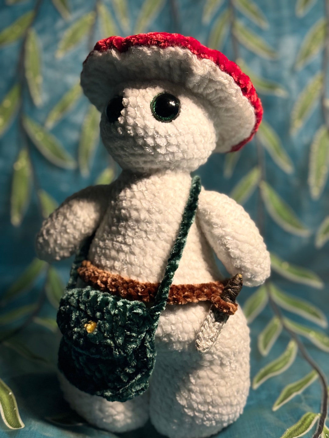 Crochet Mushroom Adventurer Plush | Mushy Boy | Mushroom Plush - Etsy