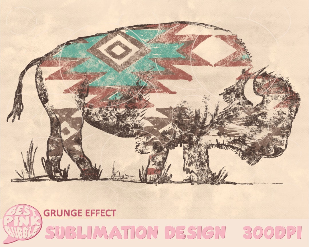 Búfalo PNG Azteca png Bisonte PNG PNG occidental - Etsy España