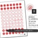 PRINTABLES, Digital Download, RED Labels & Tags, Red Folder Labels ...