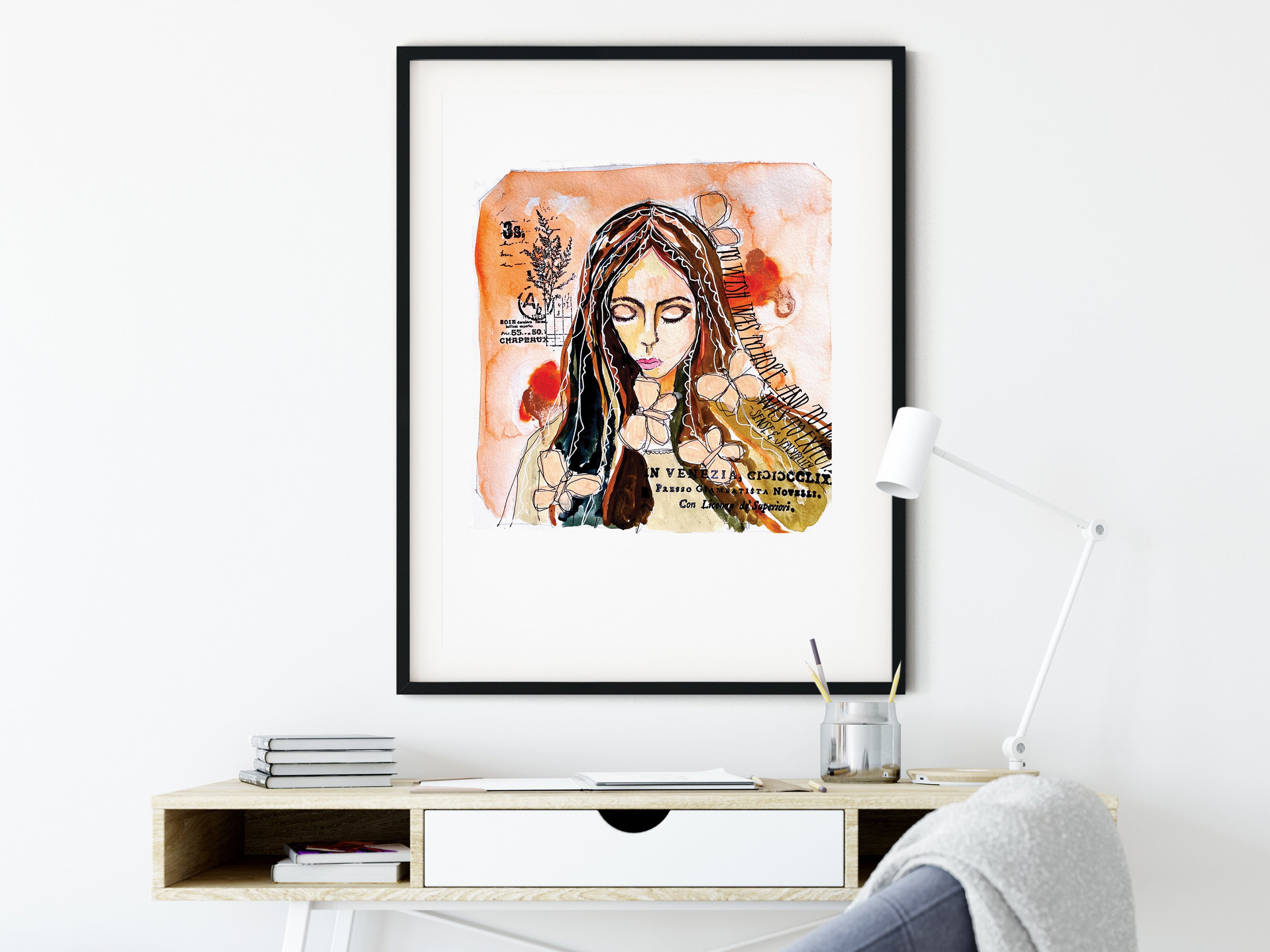 PRINTABLES Digital Download Original Artwork Printable Home - Etsy